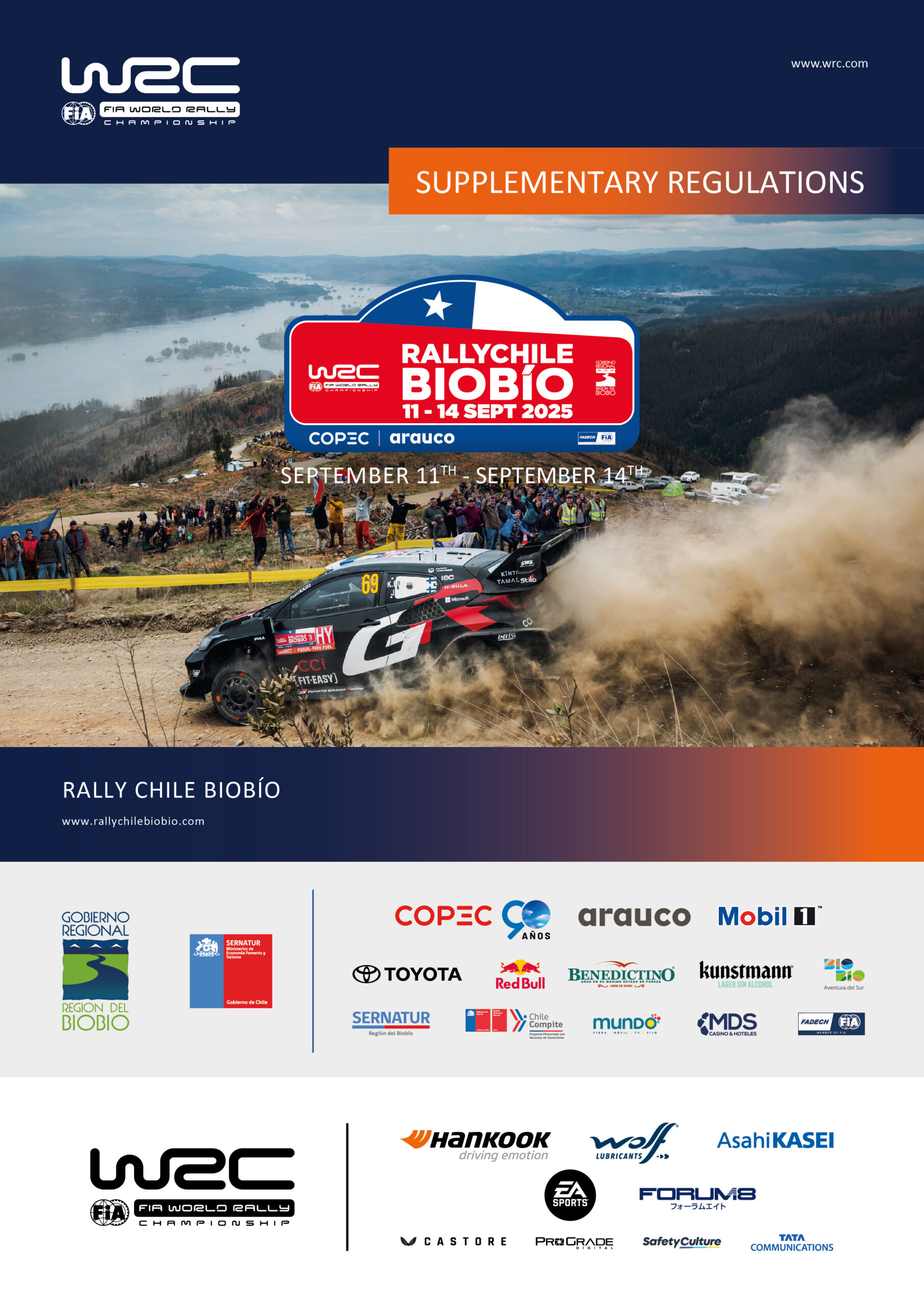 Documents coming soon – Rally Chile Biobío
